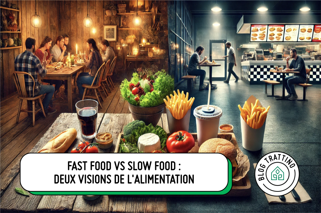 Fast Food Slow Food : Deux Visions de l'Alimentation Trattino